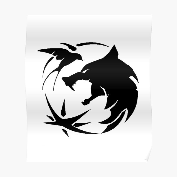 Witcher Symbol Posters | Redbubble