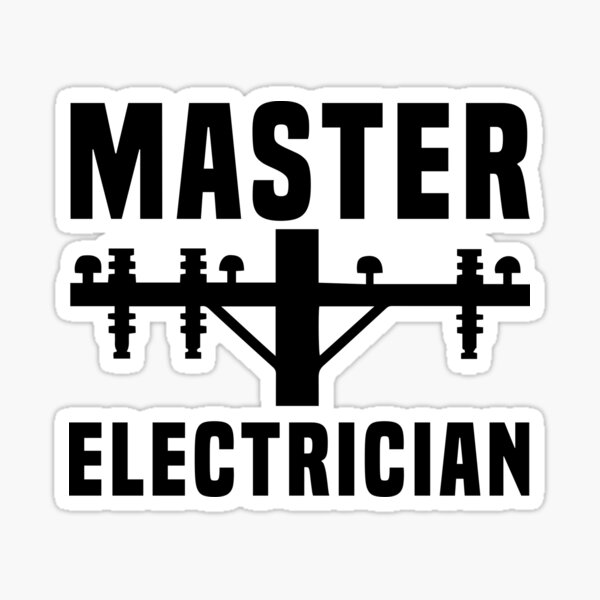 Master Electrician Stickers | Redbubble