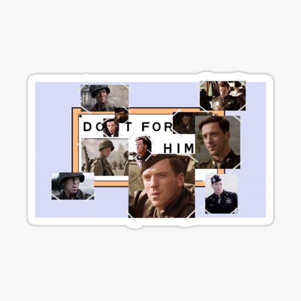 "Dick Winters - Do it For Him" Sticker for Sale by BuggyRay | Redbubble
