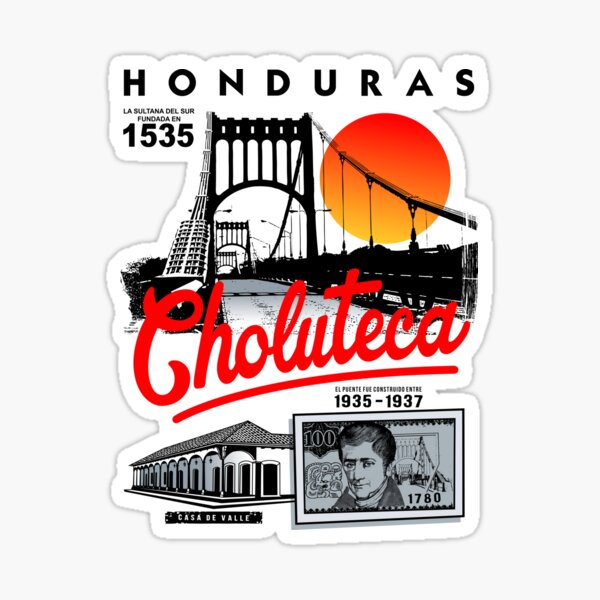 "Honduras choluteca" Sticker by zeuscomics | Redbubble