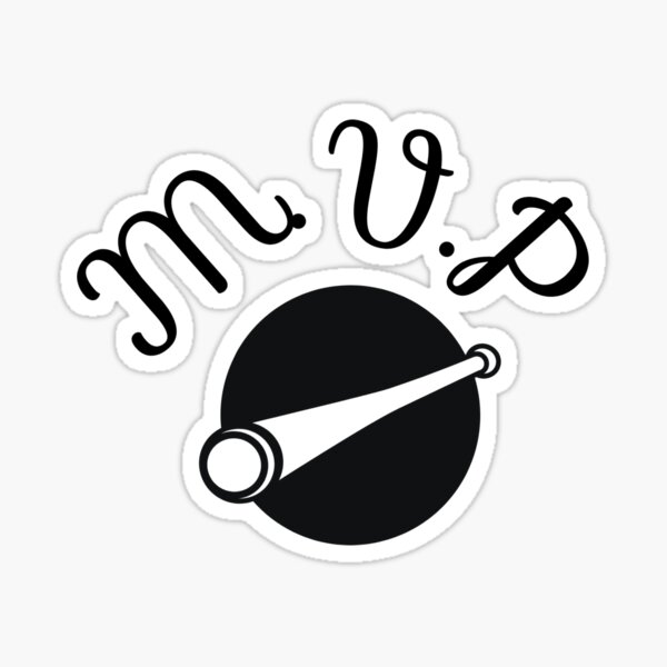 "MVP - Most Valuable Player - Baseball Edition " Sticker for Sale by ...