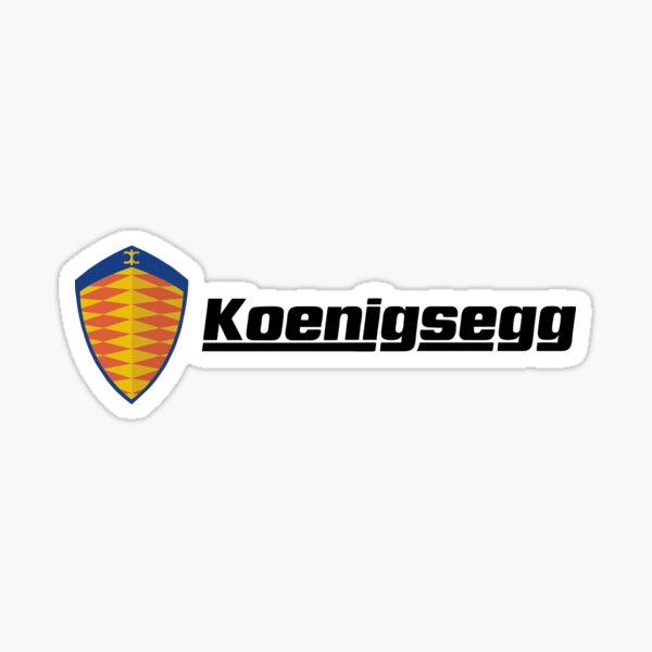 Koenigsegg Stickers | Redbubble