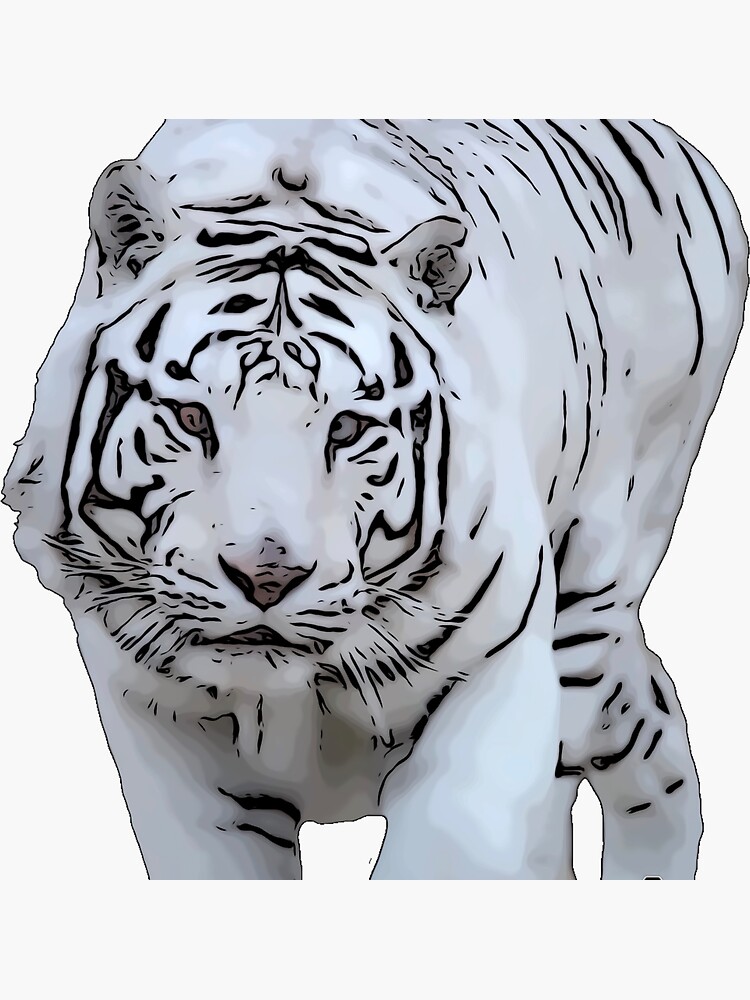 "Cartoon Clarence " Sticker for Sale by Elliekania | Redbubble