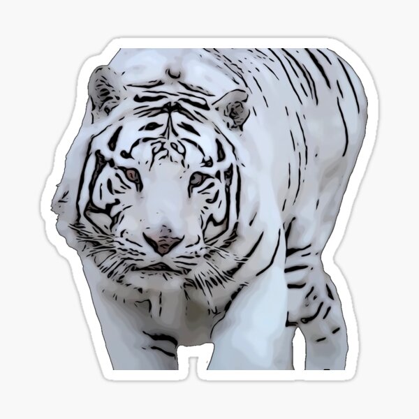 "Cartoon Clarence " Sticker for Sale by Elliekania | Redbubble