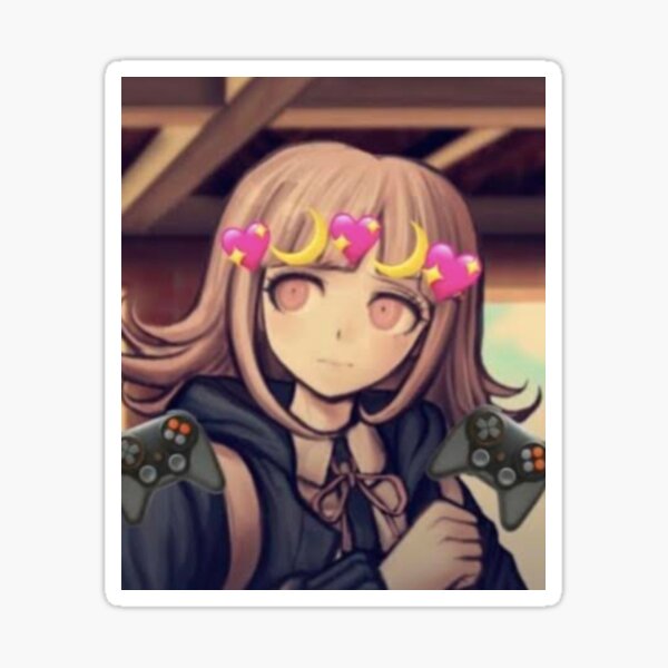 "chiaki nanami" Sticker for Sale by celestialuden1 | Redbubble