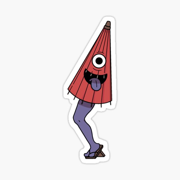 "kasa obake yokai" Sticker by jhols | Redbubble