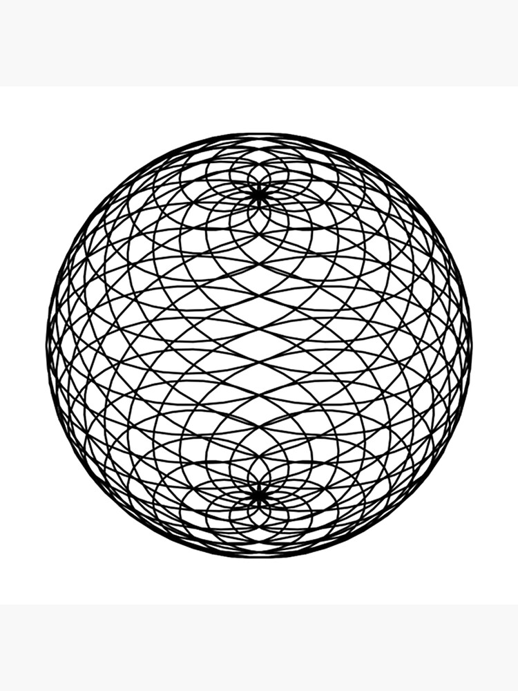 "Sacred Geometry Secret Geometric Art" Art Print by harmonics | Redbubble