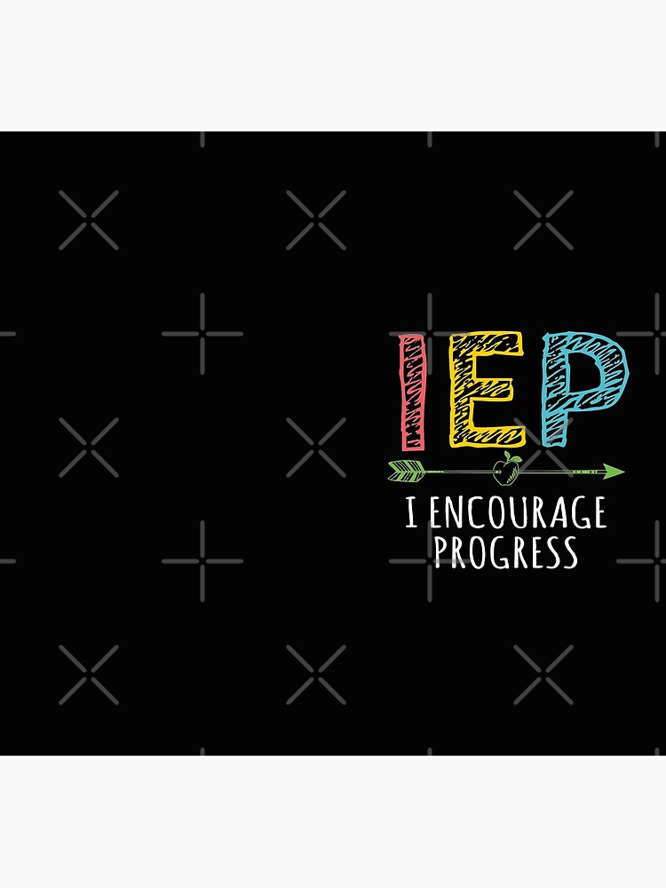"IEP I Encourage Progress Arrow Apple Special Education School Teacher ...