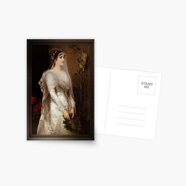"Laura by Conrad Kiesel Old Masters Fine Art Reproductions" Postcard ...