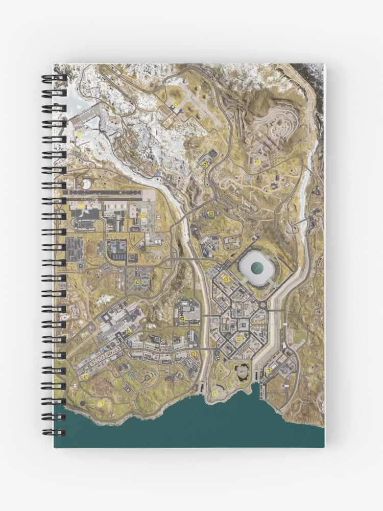 "COD WARZONE MAP" Journal for Sale by Lowkey Fortnite Tees | Redbubble