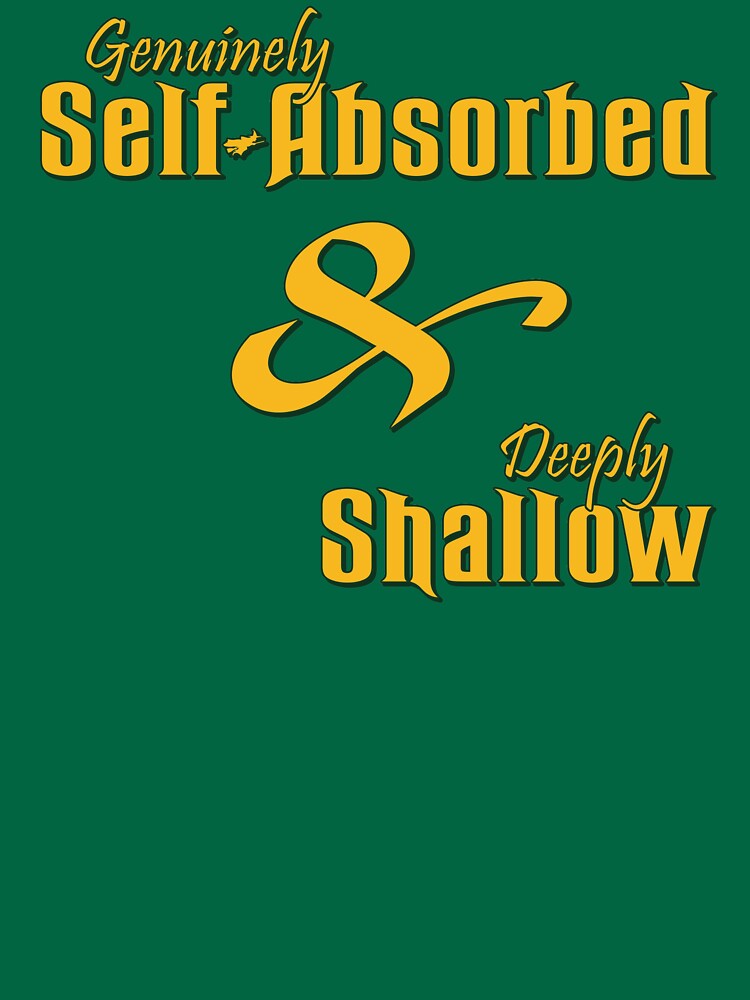 "Fiyero Genuinely Self-Absorbed and Deeply Shallow" T-shirt for Sale by TheRealKuni | Redbubble ...