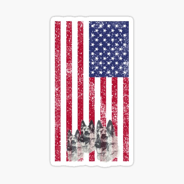 "K9 Police Dogs Tribute to GSD Heroes" Sticker by pjclothings | Redbubble