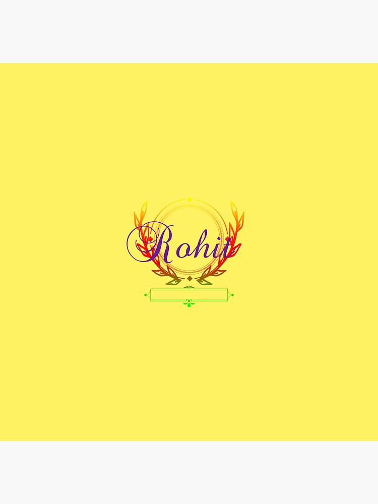 "Name Logo" Sticker by Rohitt | Redbubble
