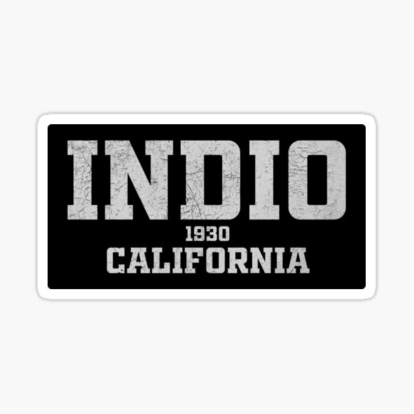 Indio California Stickers | Redbubble
