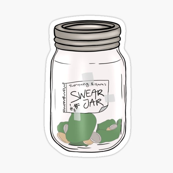 Swear Jar Stickers | Redbubble