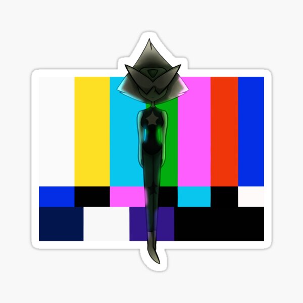 "Static Peridot" Sticker by Scribbie-24 | Redbubble