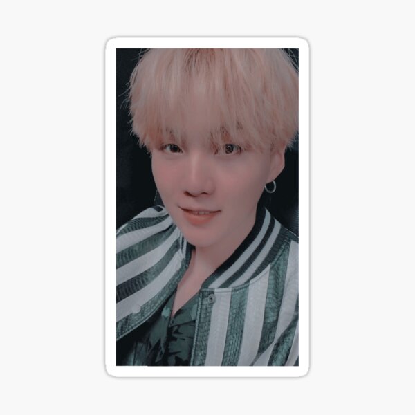 "min yoongi" Sticker for Sale by strangewallows | Redbubble