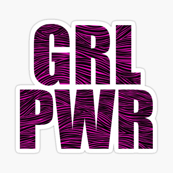 Girl Power Sticker For Sale By Kxtpicture Redbubble