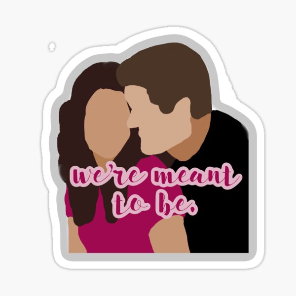 "Mark and Lexie Meant to Be" Sticker for Sale by alyssaren33 | Redbubble