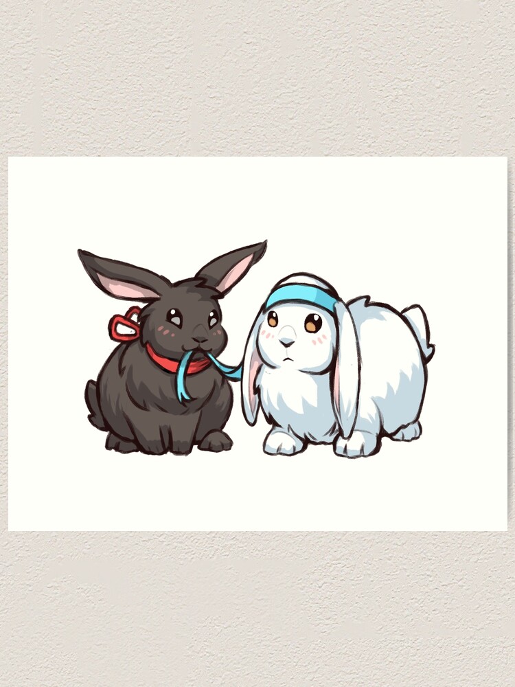 Acrylic Art & Collectibles bunnies art Painting etna.com.pe