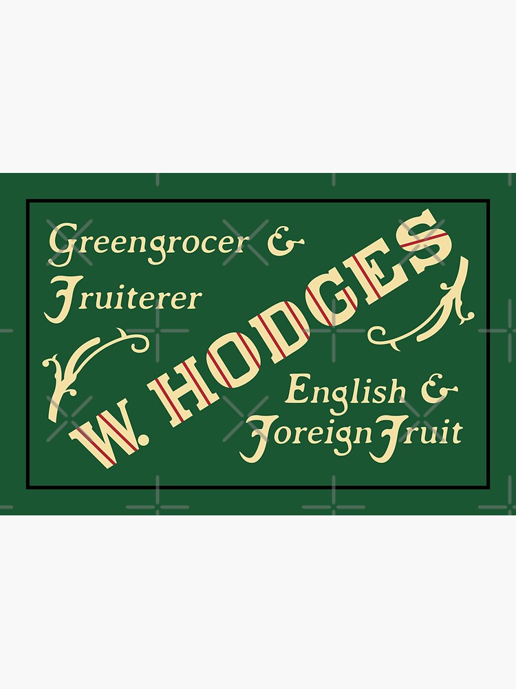 "W. Hodges" Sticker for Sale by ChrisOrton | Redbubble