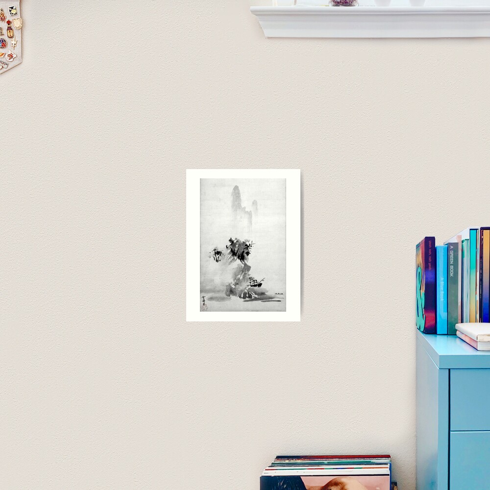 "Sesshu Toyo Haboku-Sansui Landscape" Art Print for Sale by pdgraphics ...