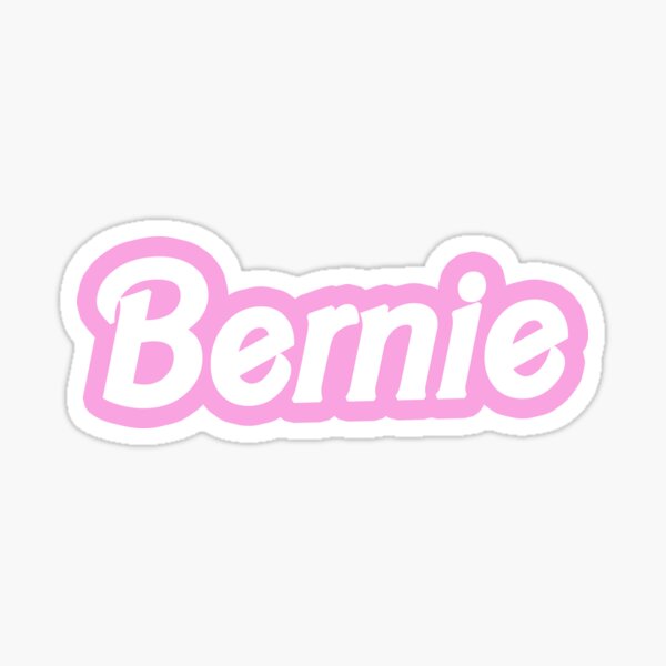 "Bernie Barbie" Sticker for Sale by kelseydilla | Redbubble