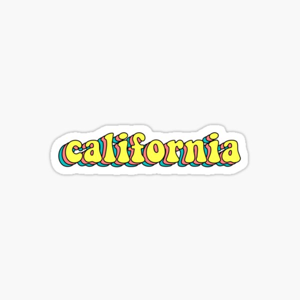 "California vsco cute aesthetic hydroflask sticker" Sticker for Sale by ...
