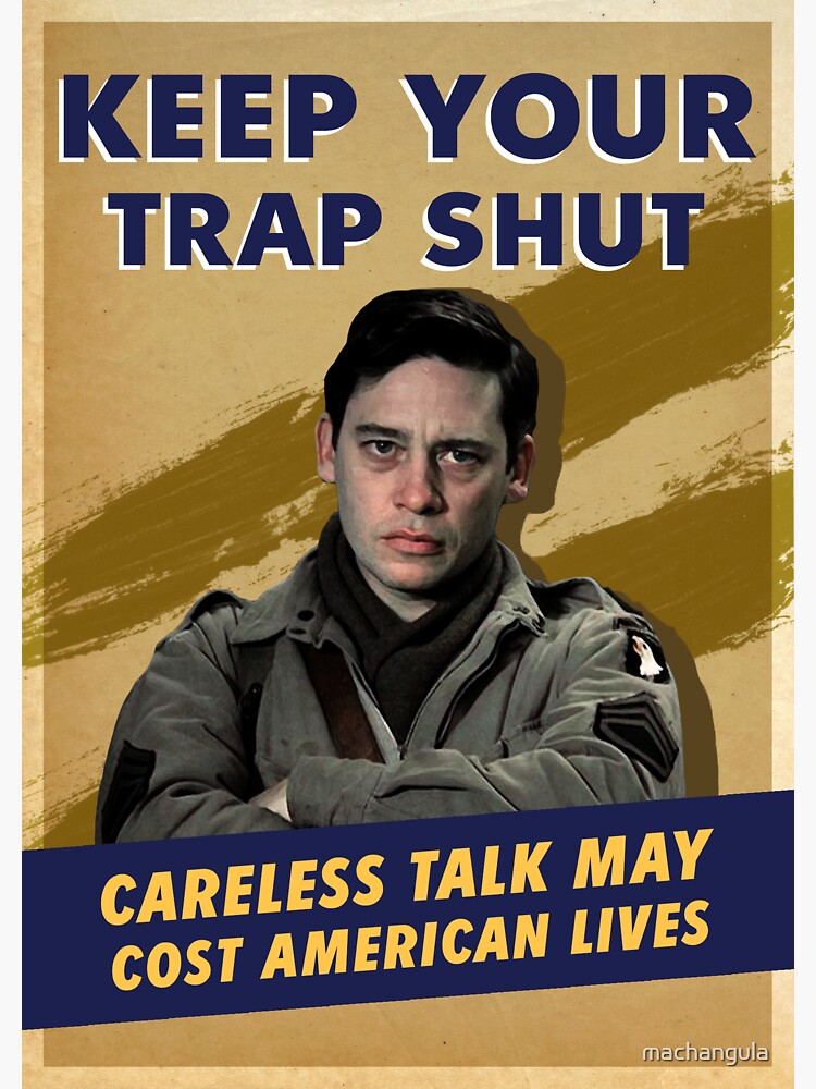 "Shut Your Trap" Sticker for Sale by machangula | Redbubble