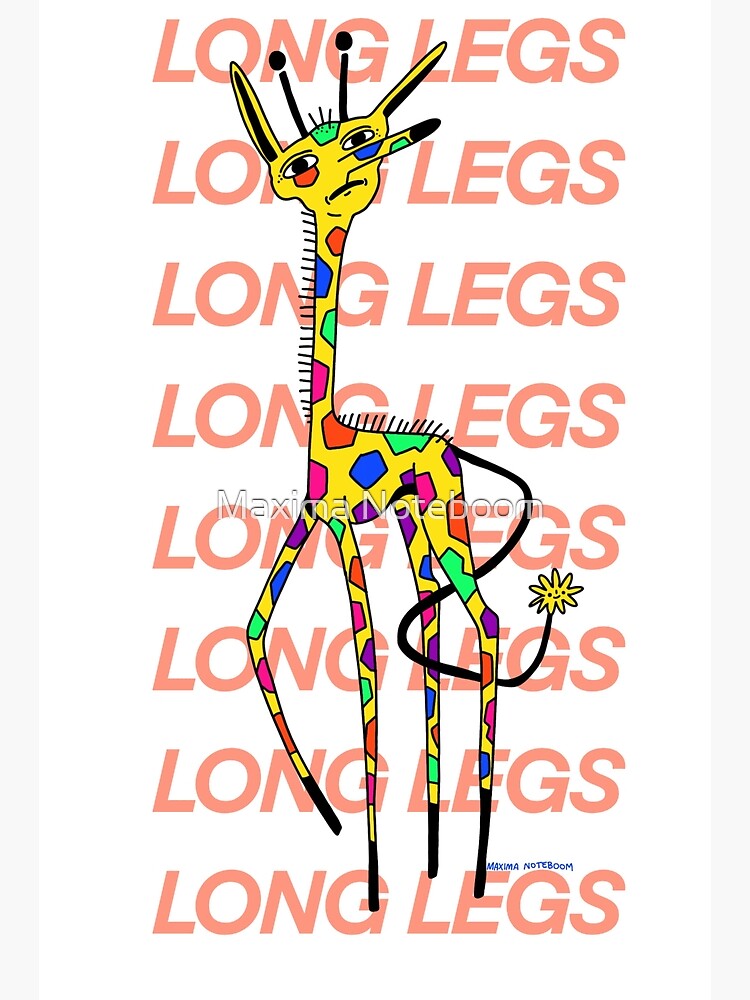 "LONG LEGS" Poster for Sale by Maxboom16 | Redbubble