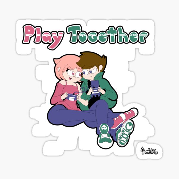 "Play Together" Sticker for Sale by YowLife | Redbubble