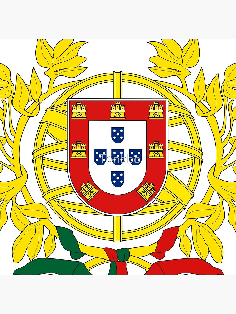 "Portugal Escudo (coat of arms)" Pin for Sale by Tonbbo | Redbubble
