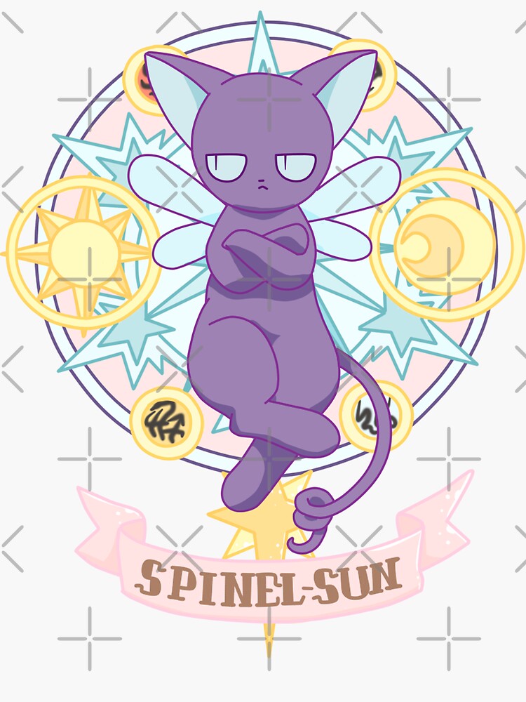 " cardcaptor sakura spinel sun magic clear circle" Sticker by Mkawaii ...