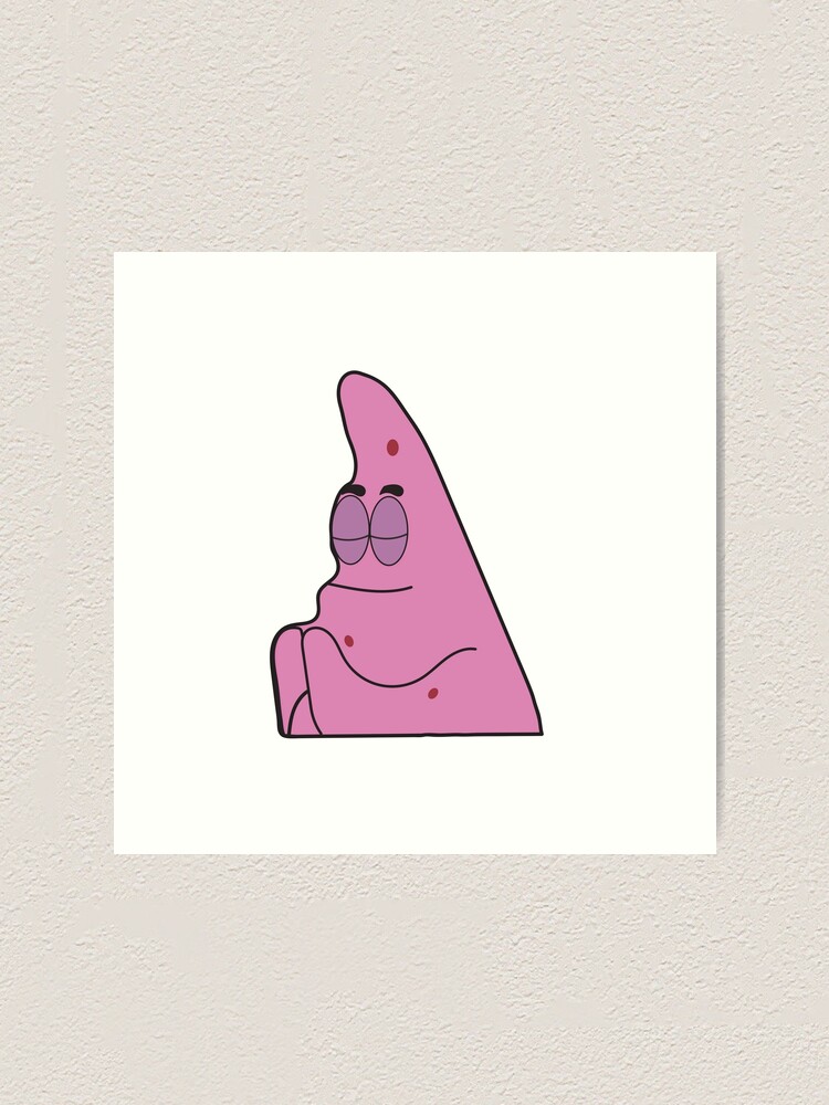 "Praying Patrick Meme" Art Print for Sale by OnlysuperDesign | Redbubble