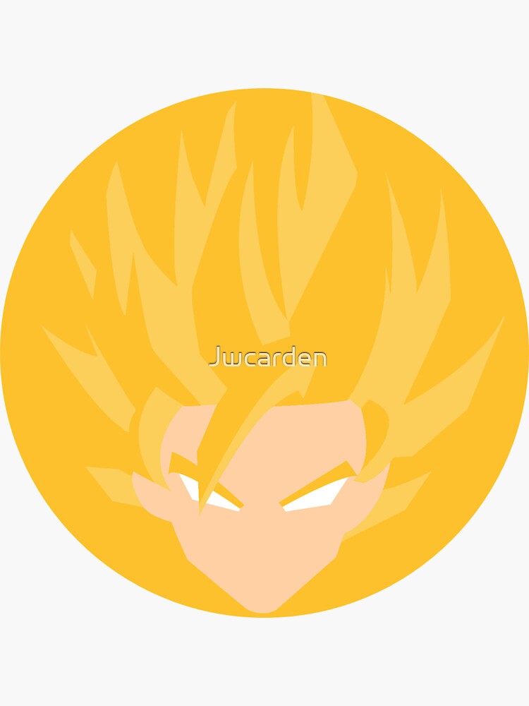 "Dragonball Z SSJ2 Gohan" Sticker by Jwcarden | Redbubble