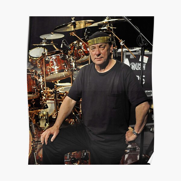 Neil Peart Wall Art | Redbubble