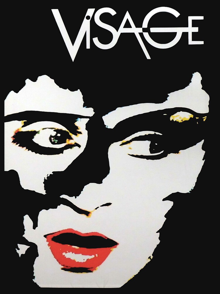"Visage" T-shirt for Sale by Dawson-Designs | Redbubble | band t-shirts ...