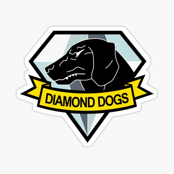 "Metal Gear Solid - Diamond Dogs" Sticker for Sale by Hays | Redbubble
