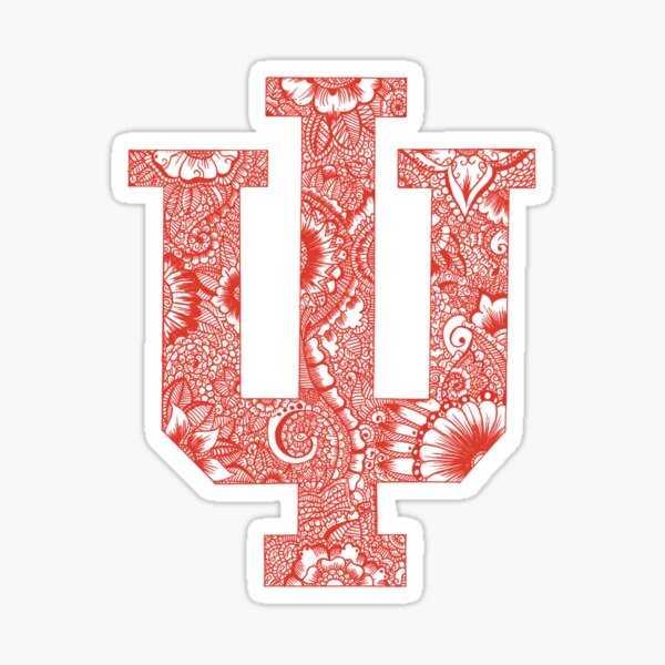 Pegatina «Símbolo IU [Inspirado en Henna]» de karenrubi | Redbubble