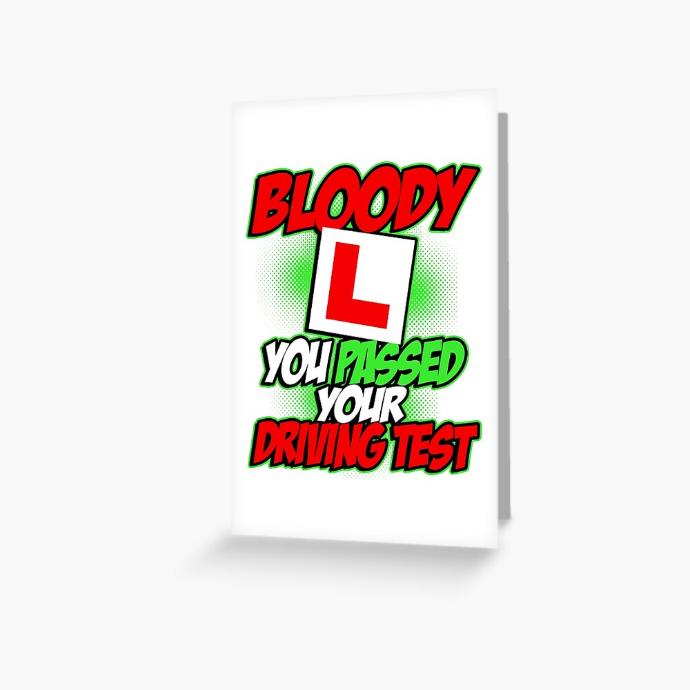 "Passed Driving Test Funny New Driving License Congratulations ...
