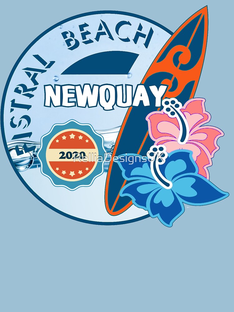 "Newquay Fistral Beach 2020 - Beachlife Board Design - T-Shirts, Hoodies Clothing etc" T-shirt ...