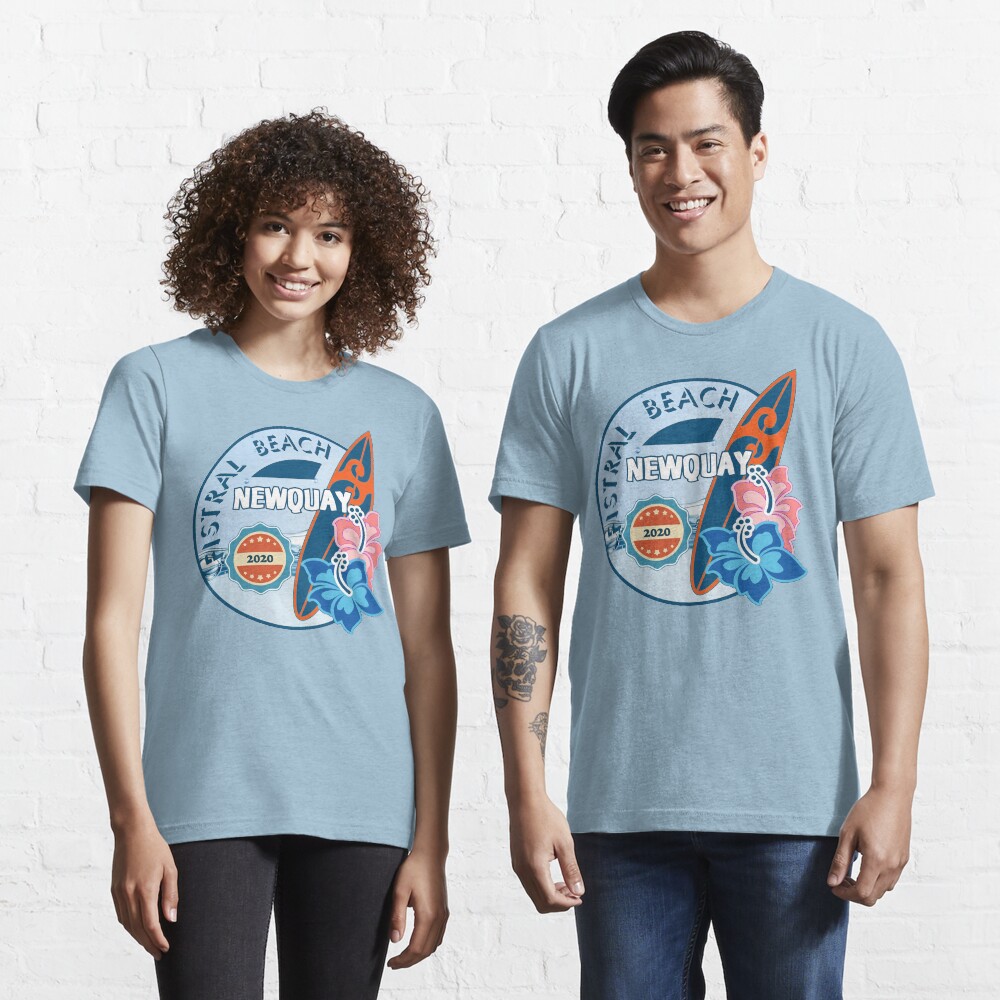 "Newquay Fistral Beach 2020 - Beachlife Board Design - T-Shirts, Hoodies Clothing etc" T-shirt ...