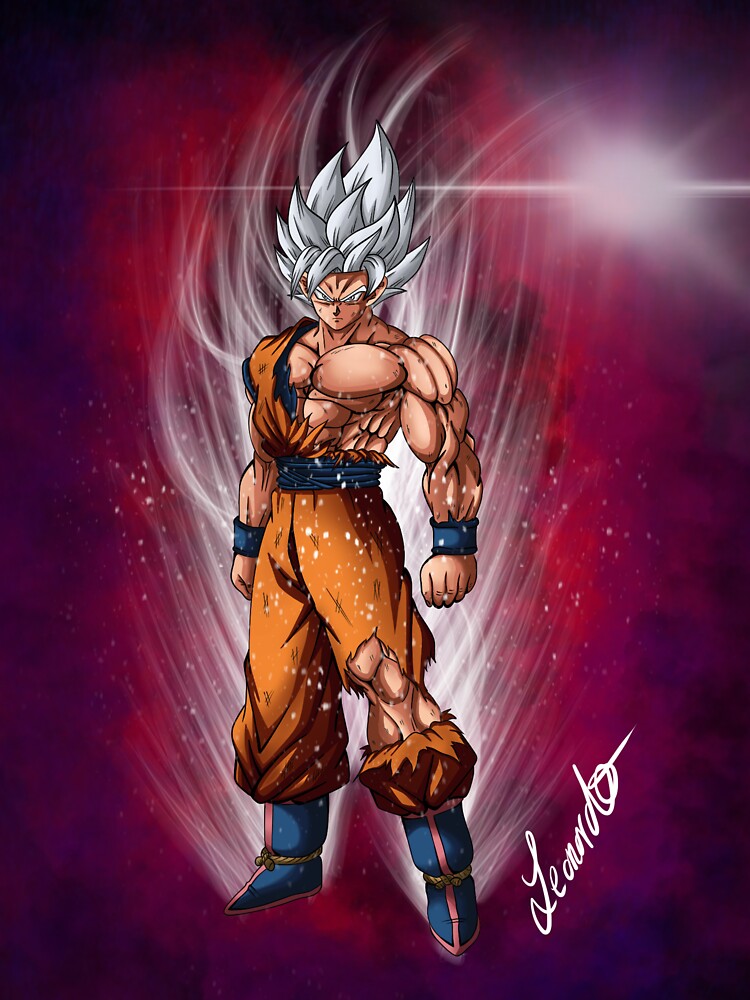 Pegatina «Goku MUI ssj2» de justanime96 | Redbubble