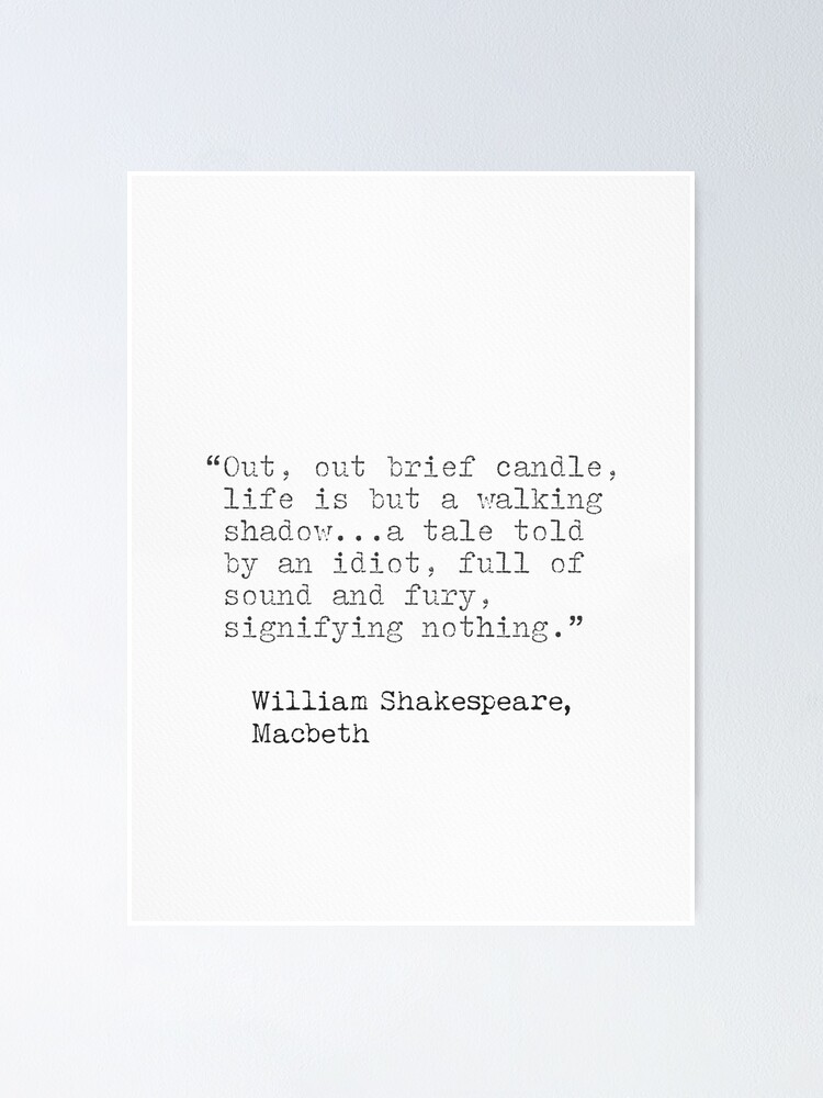 Macbeth Small Quotes