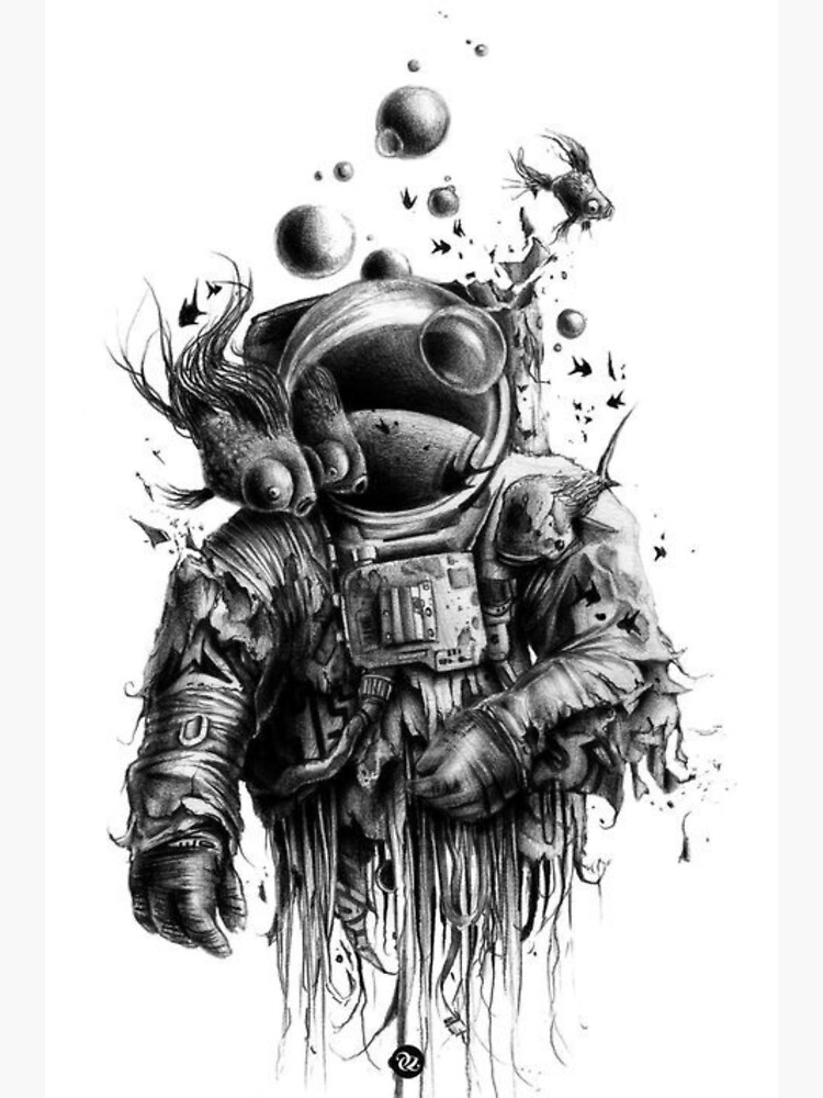 "cosmonaut" Art Print by Malyar | Redbubble