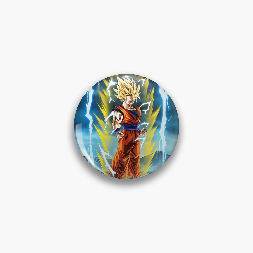 "Goku sayan" Sticker by Frag57 | Redbubble