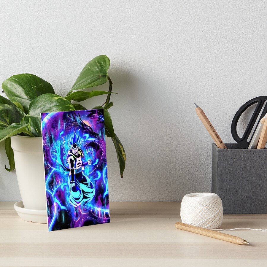 "Gogeta blue" Art Board Print for Sale by Frag57 | Redbubble