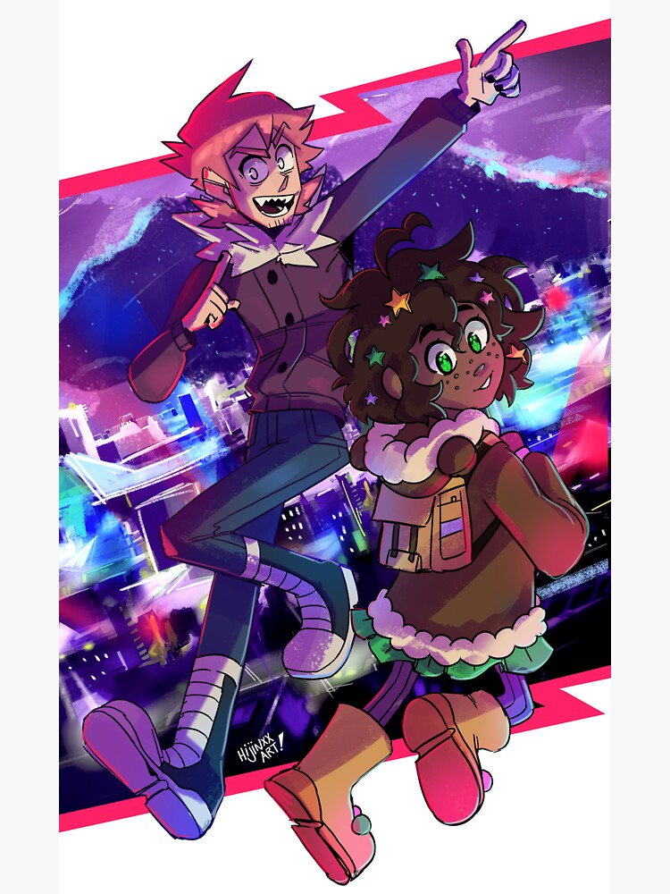 "Epithet Erased - Molly and Giovanni" Sticker by hijinxx | Redbubble