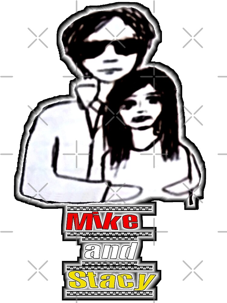 "Fast Times with Mike and Stacy!" Art Print by SynthOverlord | Redbubble