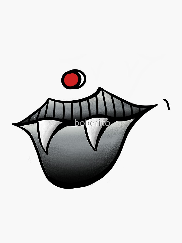 "Vamp [Vamp Collection]" Sticker by boberito | Redbubble